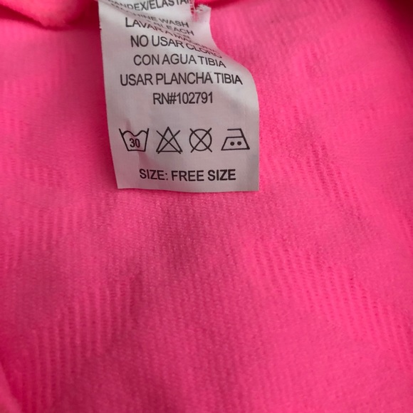 Shirts & Tops | Girls Pink Rhinestone Topvest Os | Poshmark